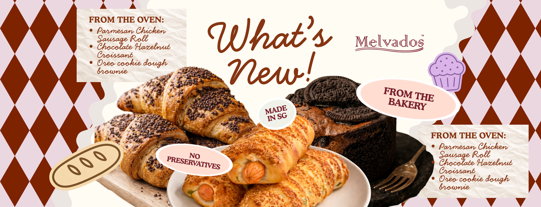 Melvados - Gourmet Cakes, Pastries, and Treats Online